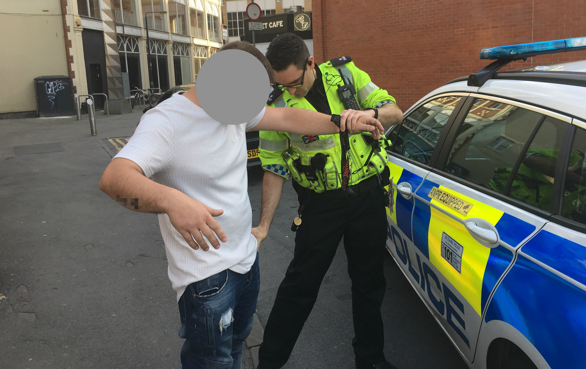 Father Arrested In Swindon Town Centre Following Paedophile Hunter Sting