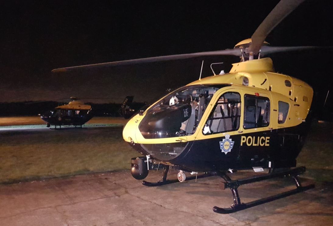 This is the reason the police helicopter was over Swindon earlier tonight