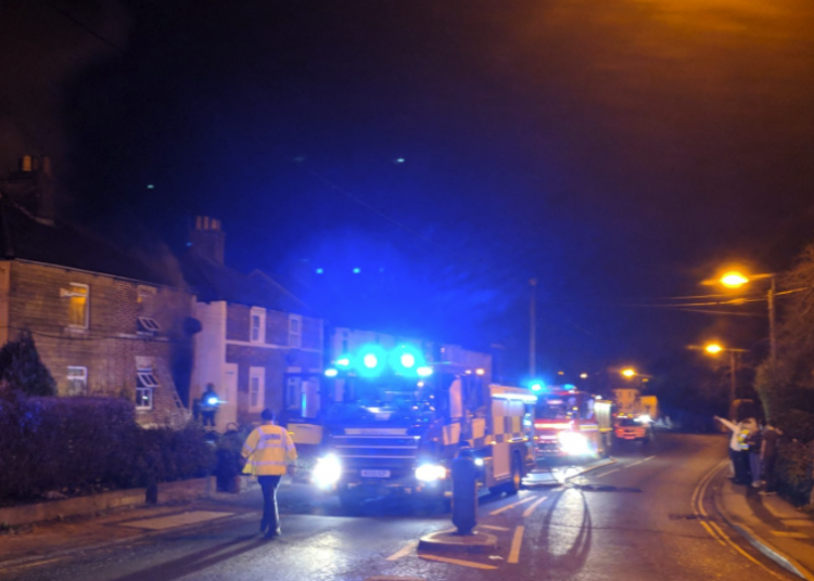 Casualty in critical condition after suffering burns in Trowbridge ...