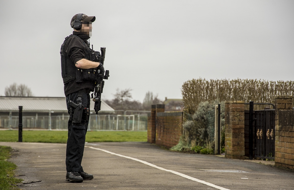 Firearms officers attend Park North homes in search for Eldene school ...