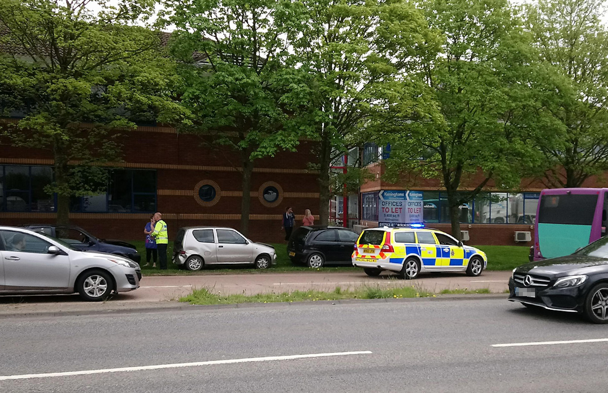 Delays near Melksham roundabout as multiple vehicles are involved in ...