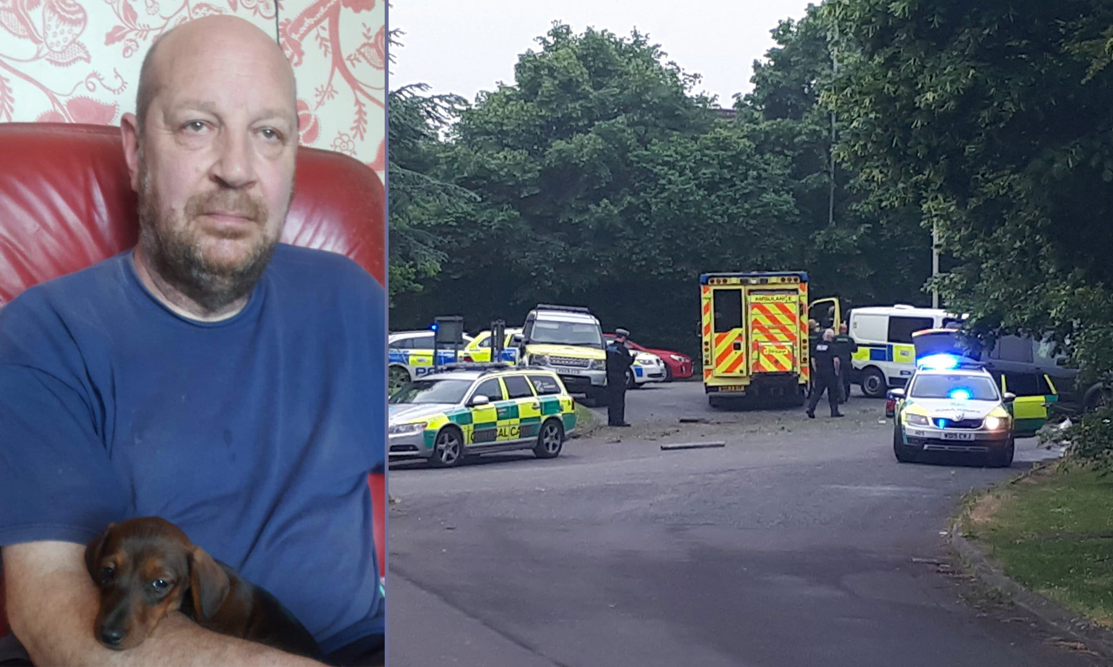 Police officers save life of man who died after suffering heart attack ...
