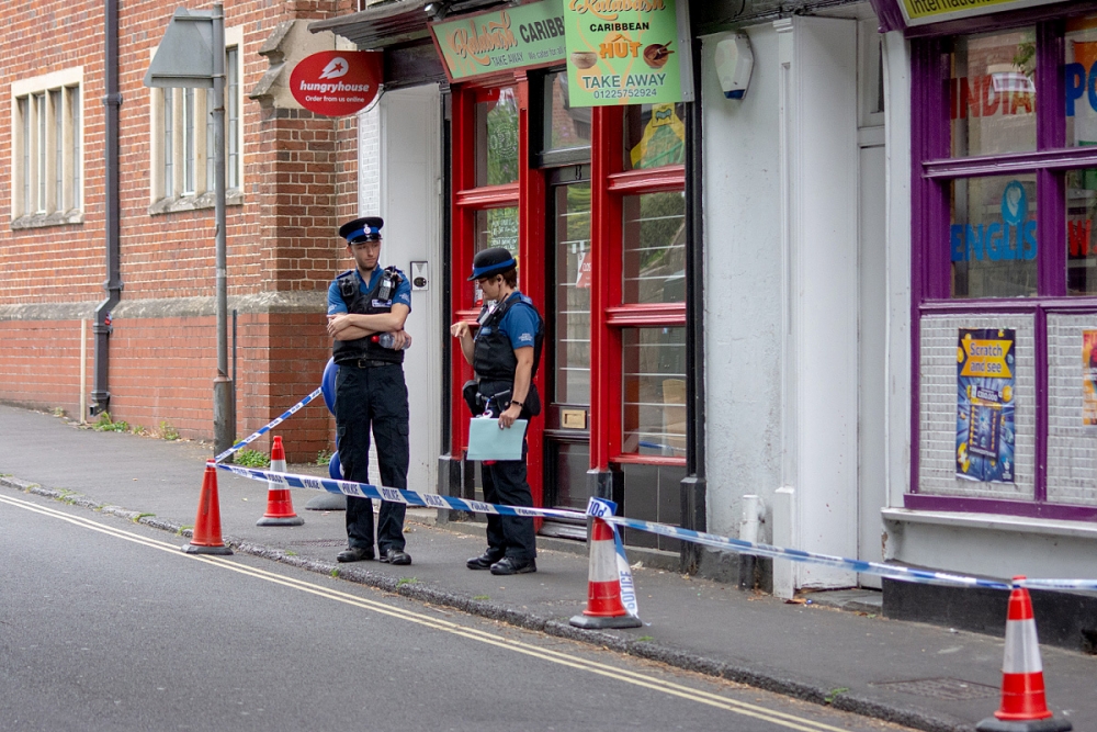 Trowbridge Town Park cordoned off as crime scene following knife attack