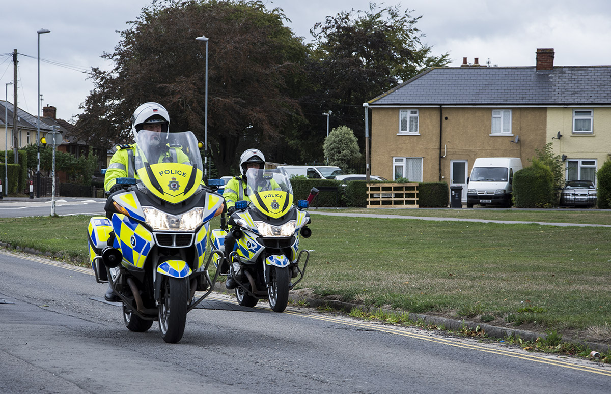 Biker cops used in operation targeting youths who run riot on mopeds