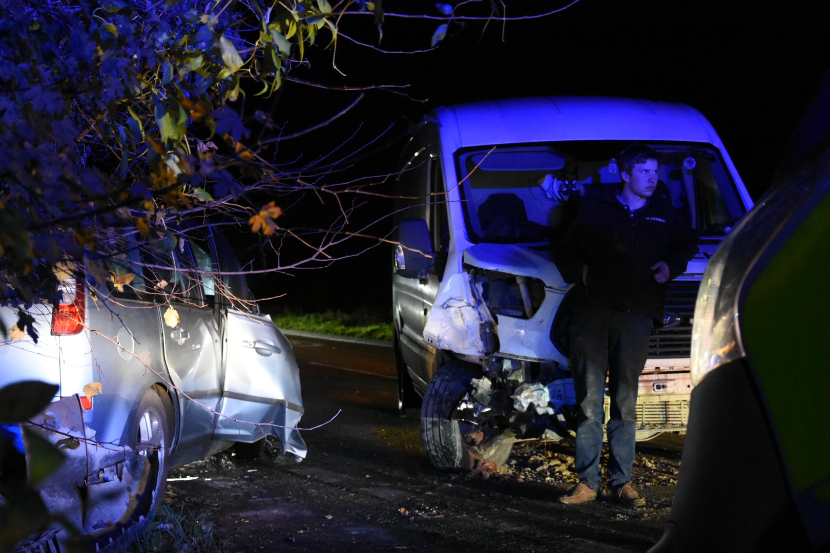 Long delays after two-vehicle crash on road between Calne and Lyneham