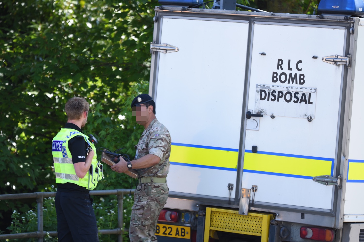 Bomb squad called in as Devizes residents discover explosive device