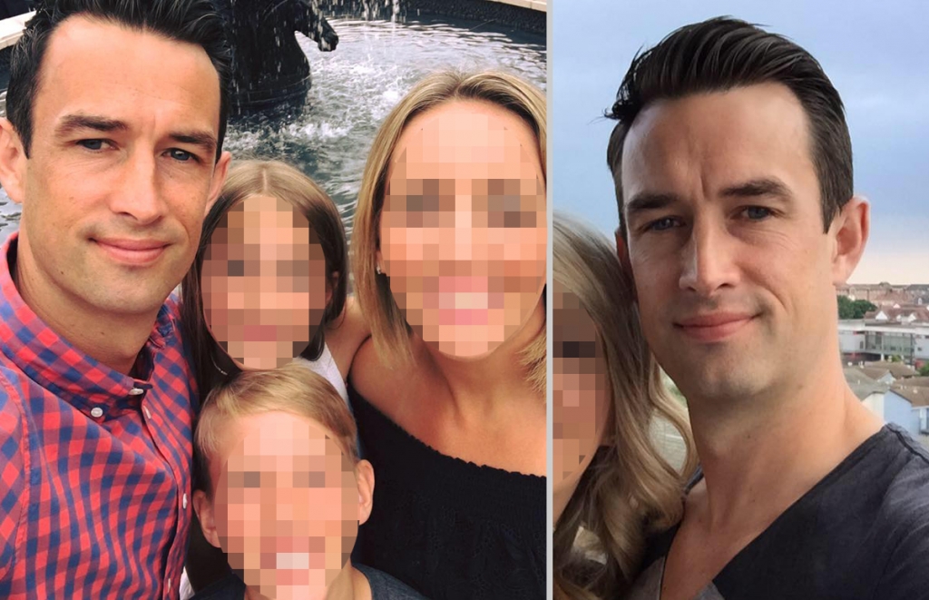 First pictures of married family man accused of double attempted murder
