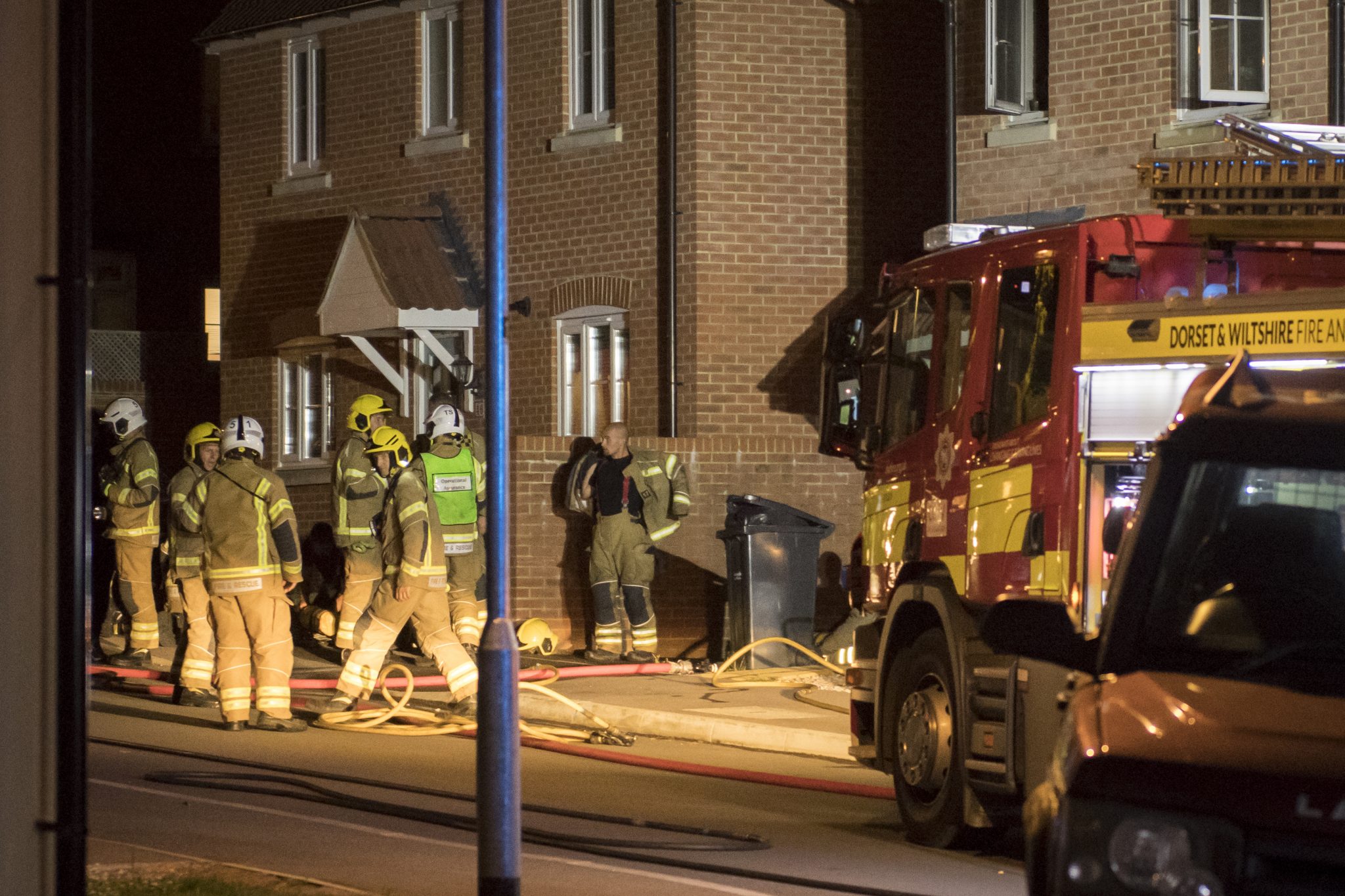 Firefighters from across town battle serious house fire in Swindon