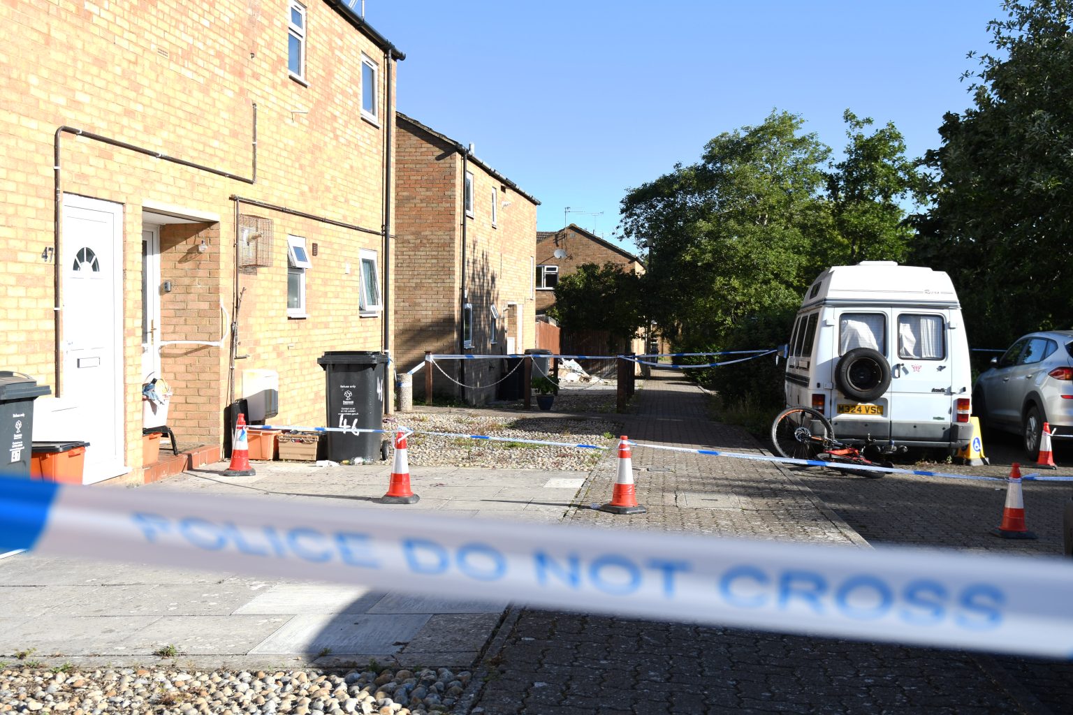 Crime Scene In Place As Police Investigate Serious Assault In Swindon