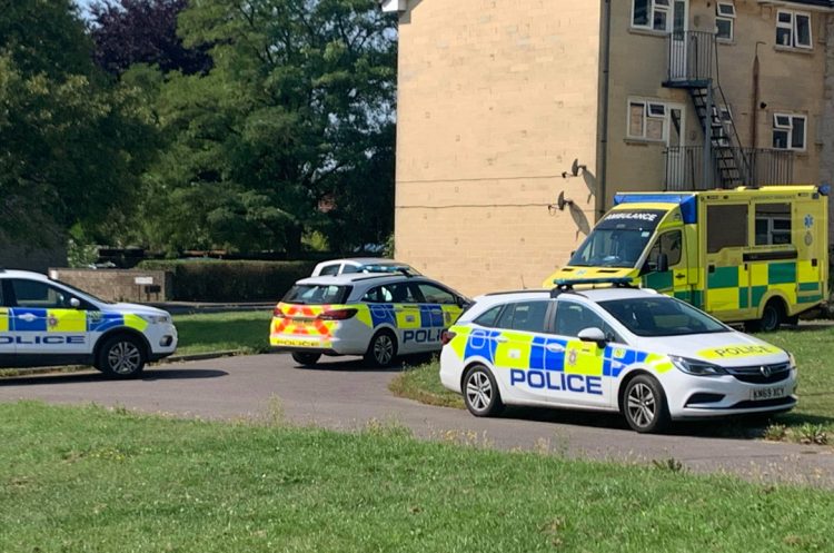 Police break down flat door in mental health-related incident in Corsham
