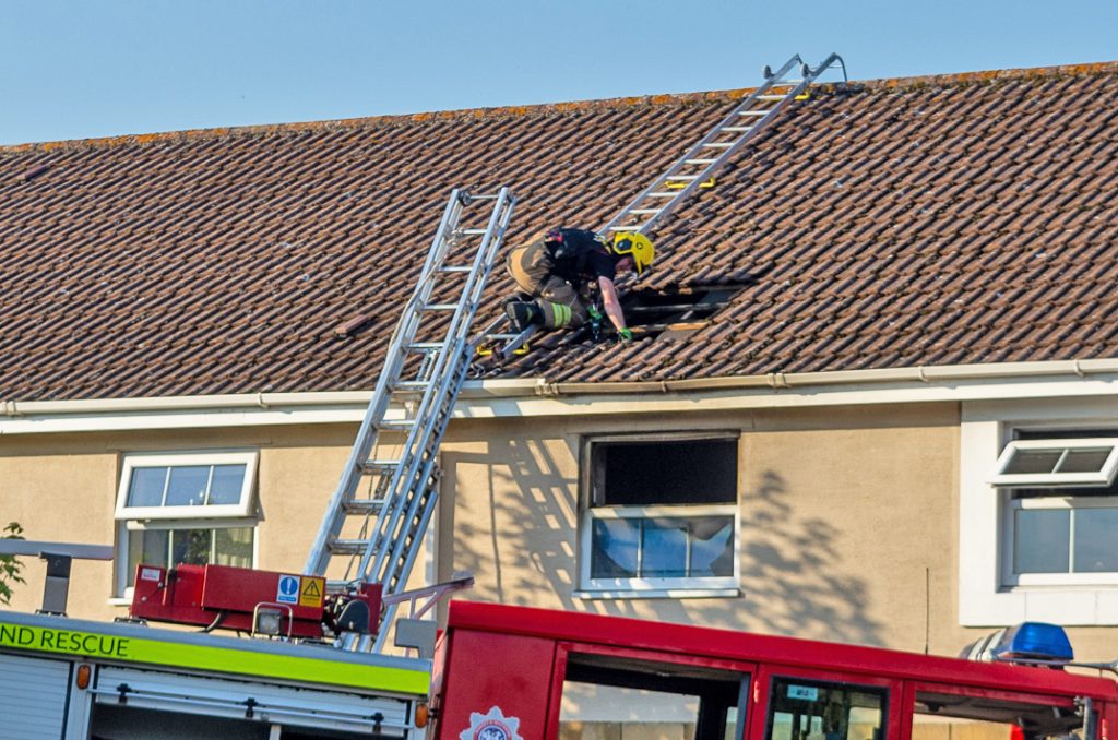 Man in court charged with arson and assault following Chippenham flat fire