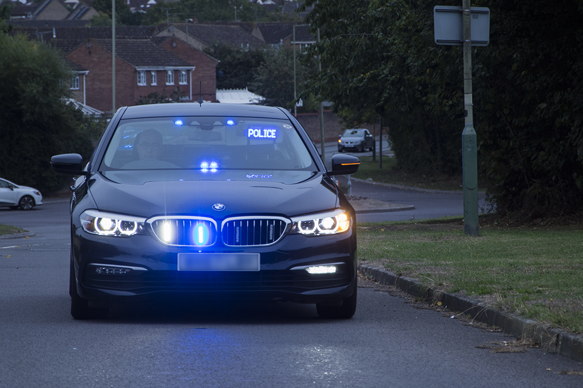 Driver caught at nearly 100mph in a 30mph zone by unmarked police car
