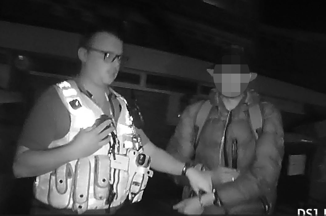 News Reporter Helps Police Catch Fleeing Suspect After Swindon Town