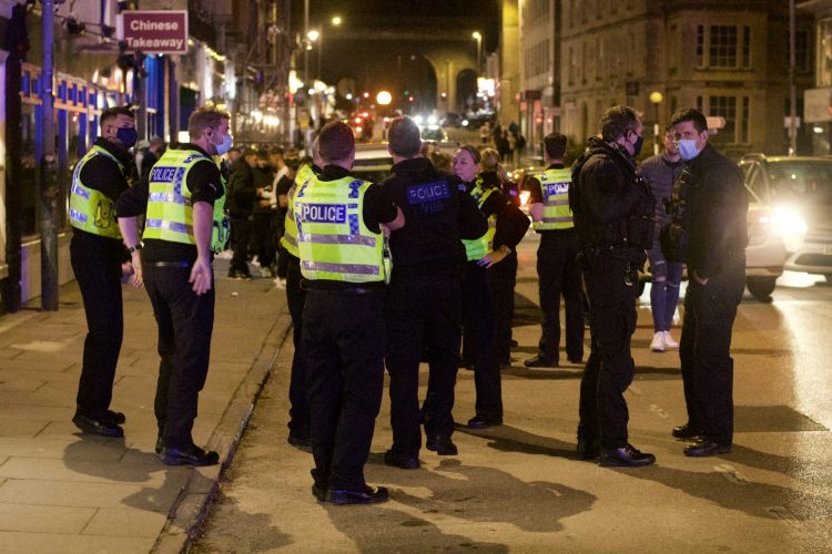 20 police officers swarm Chippenham as large-scale disorder breaks out