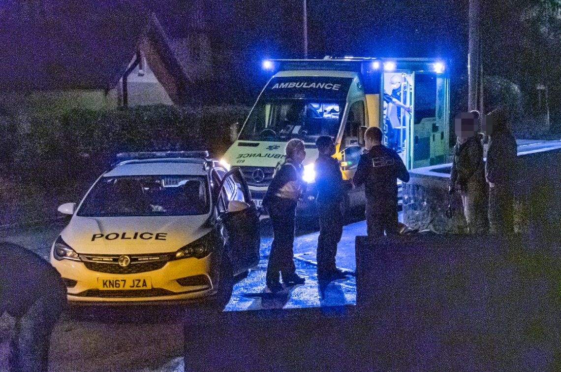 Young man taken to hospital after disorder at King George V Park in ...