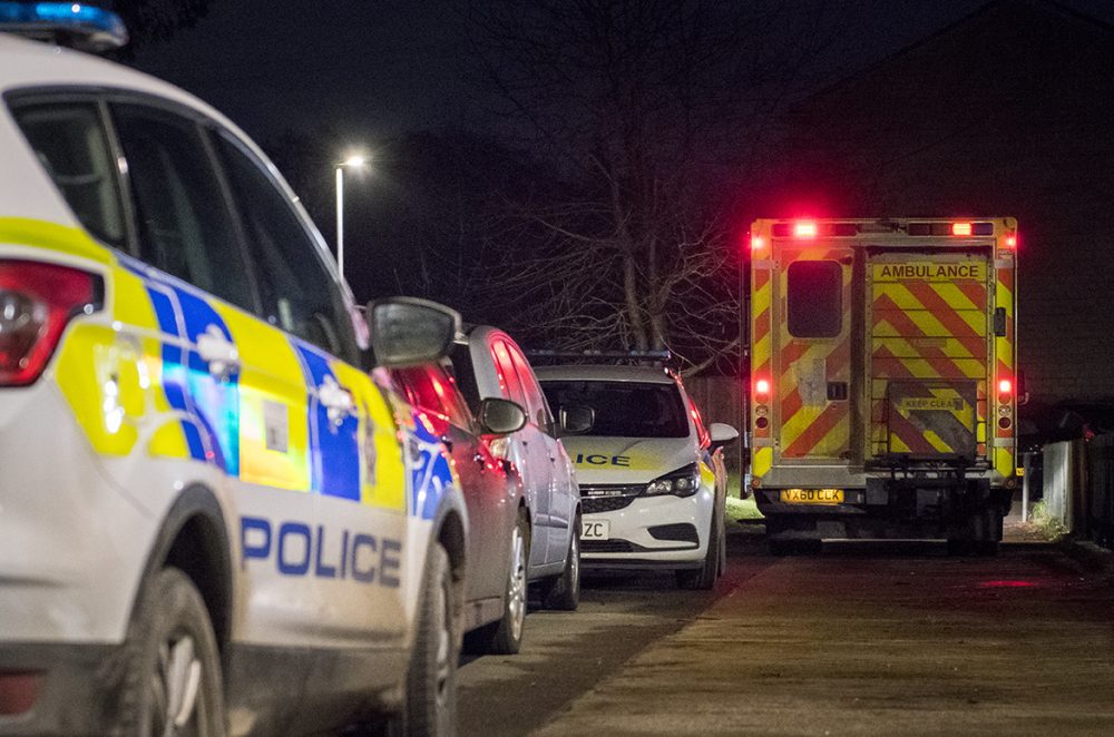 Police smash down door to save casualty inside Chippenham bungalow