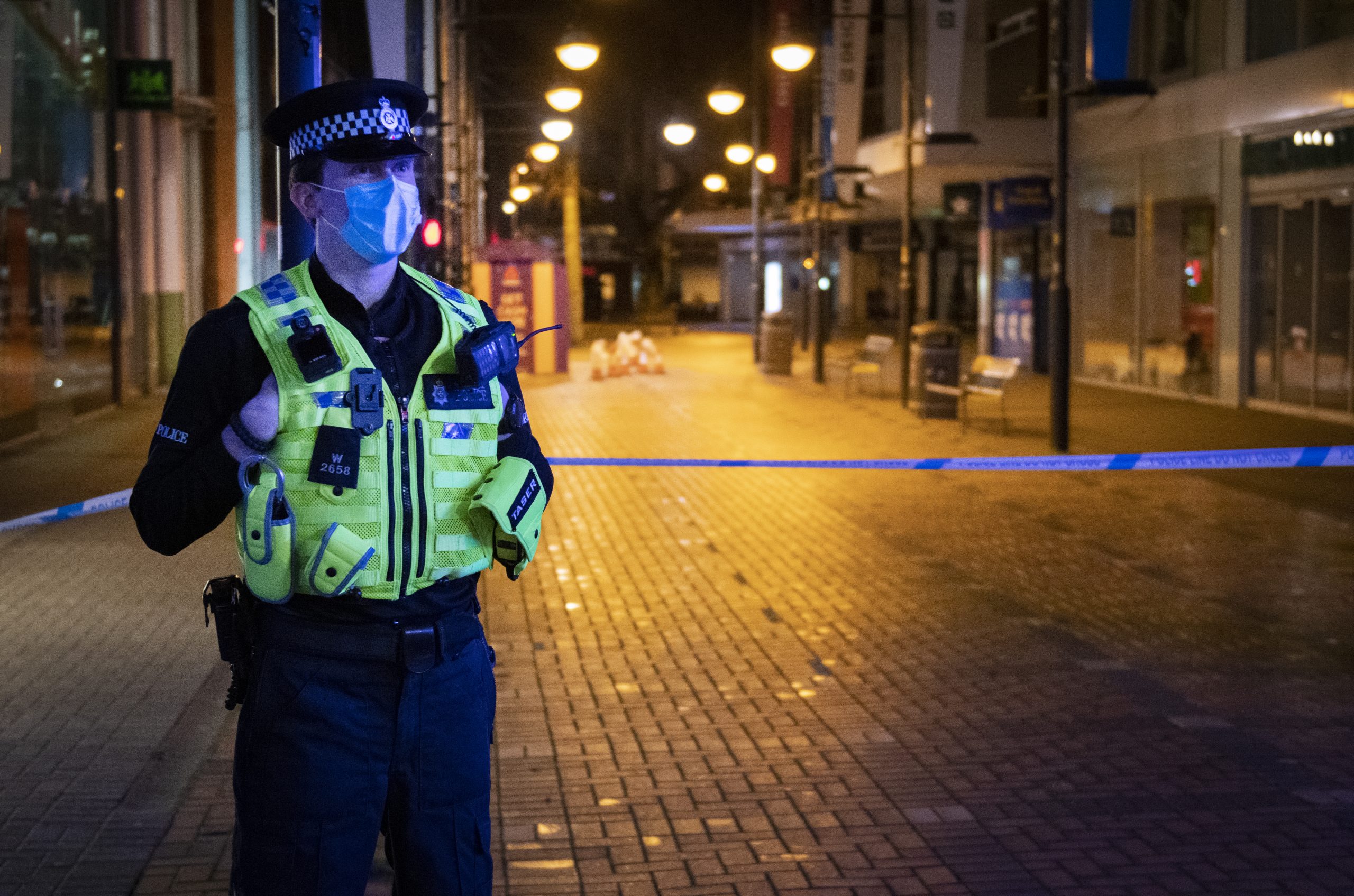 Major Crime Scene In Place After Serious Assault In Swindon Town Centre