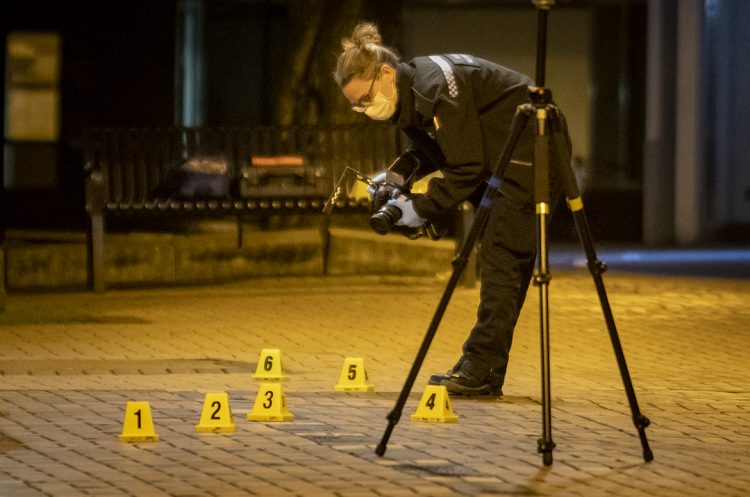 Youth Bicycle Gang Slice Man With Knife In Swindon Town Centre Attack