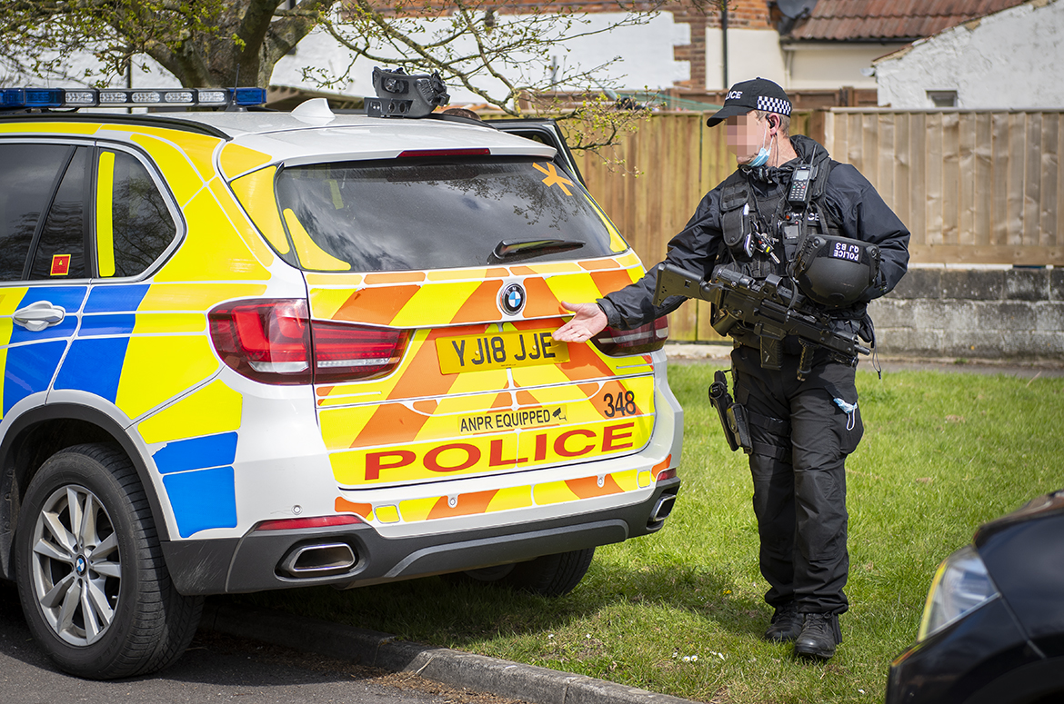Armed police attend address in Trowbridge after domestic disorder in ...
