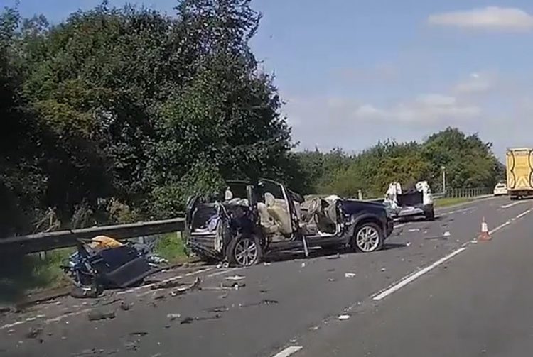 New photographs show aftermath of A419 crash as police provide update
