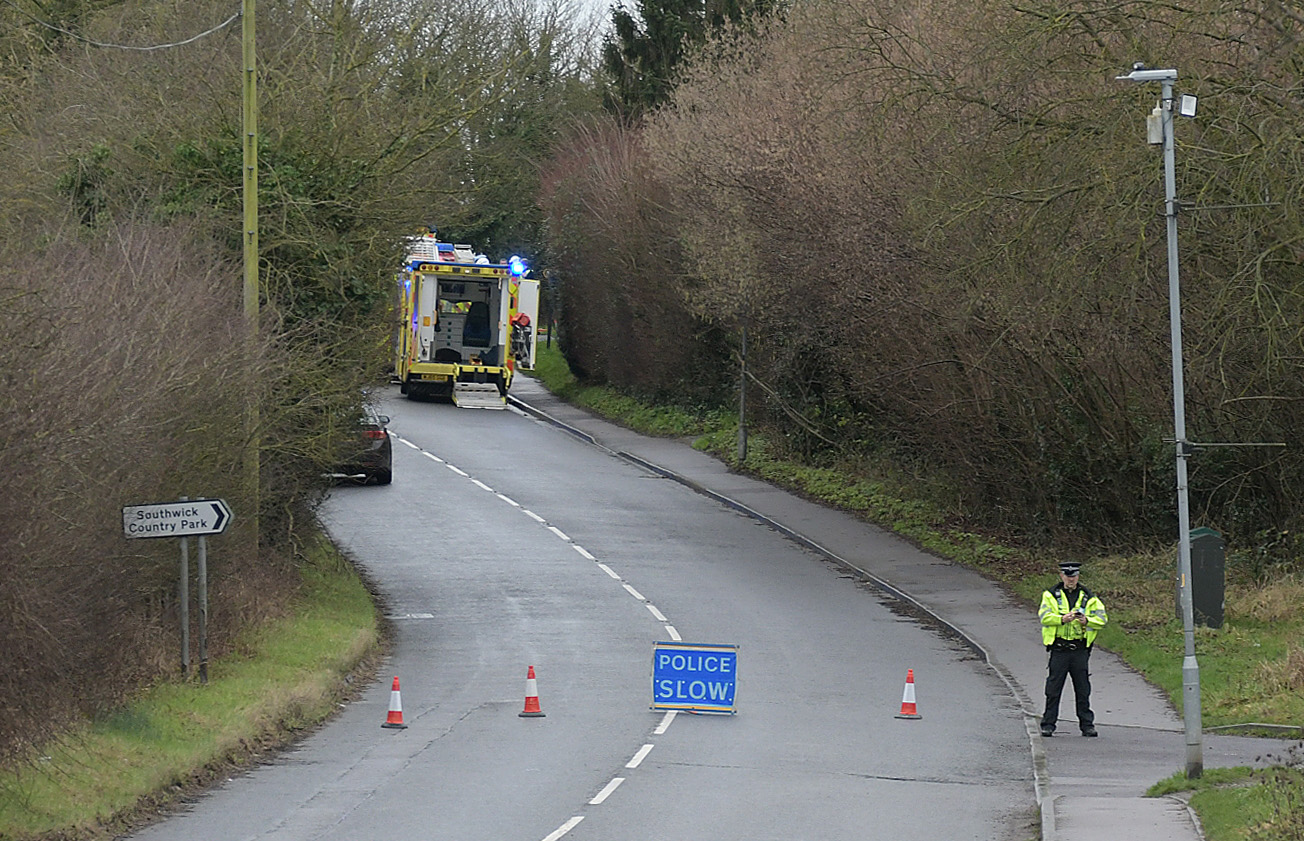 Woman, 20s, dies and man seriously injured in A361 crash near Trowbridge