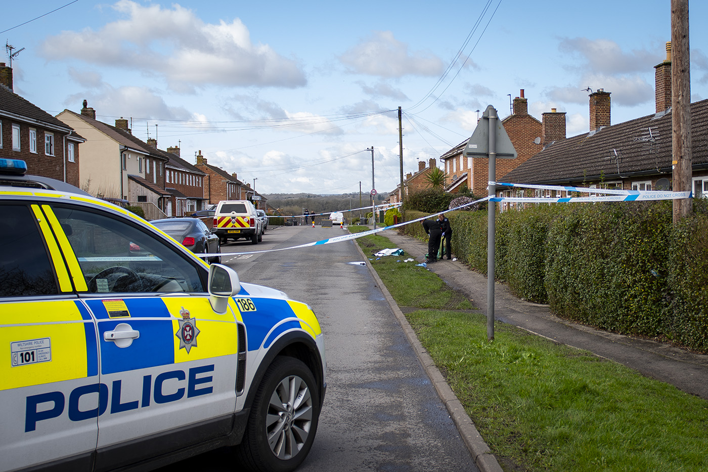 Huge crime scene in Trowbridge as man left with 'significant injury' in ...