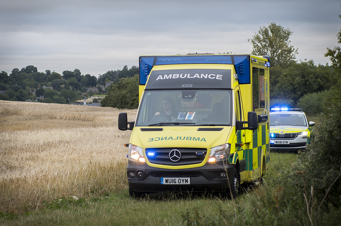 Paraglider airlifted to hospital after crashing in Wiltshire countryside