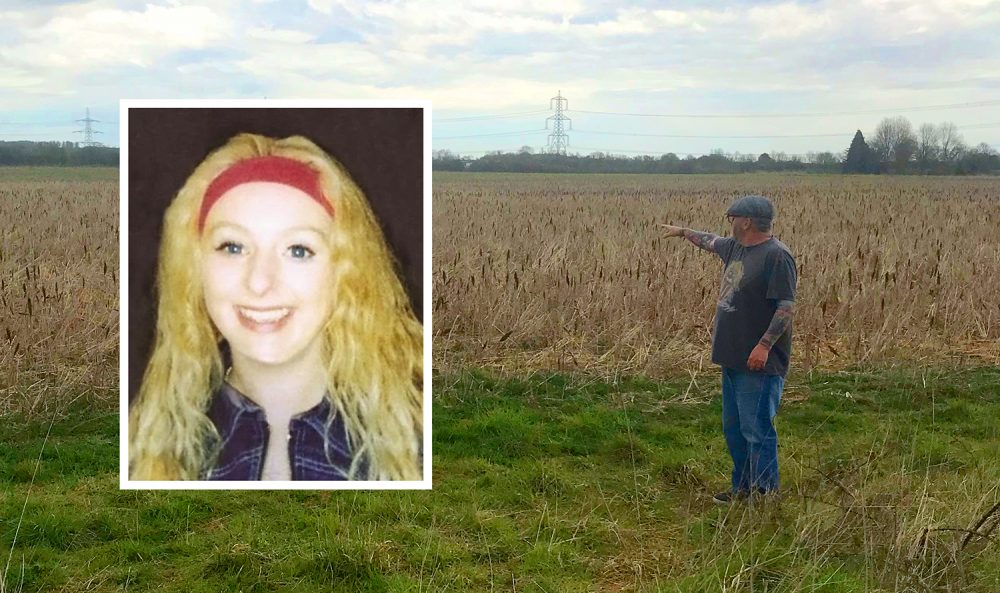 Becky Godden-Edwards' father shocked to discover police combing field