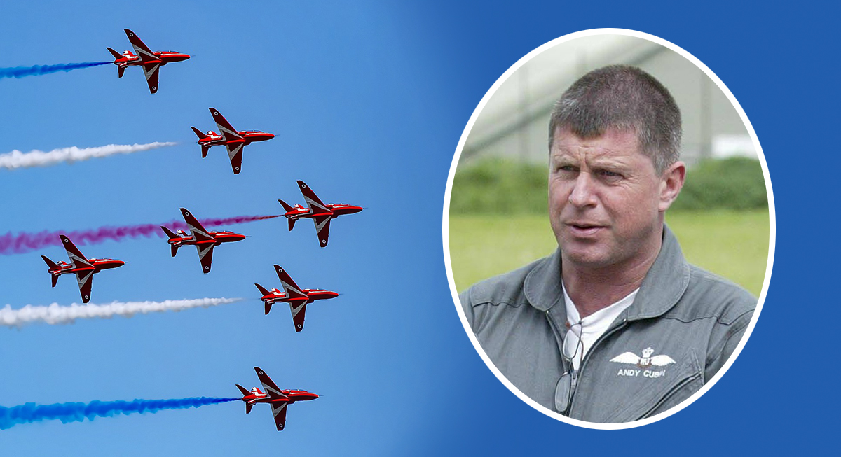 Ex-Red Arrows Andy Cubin MBE had dozens of vile child abuse images