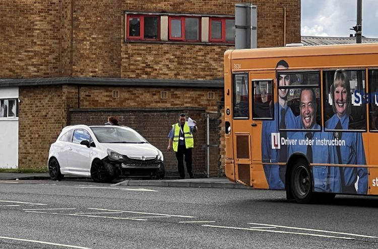 Swindon Road Partially Blocked After Crash Involving Stagecoach