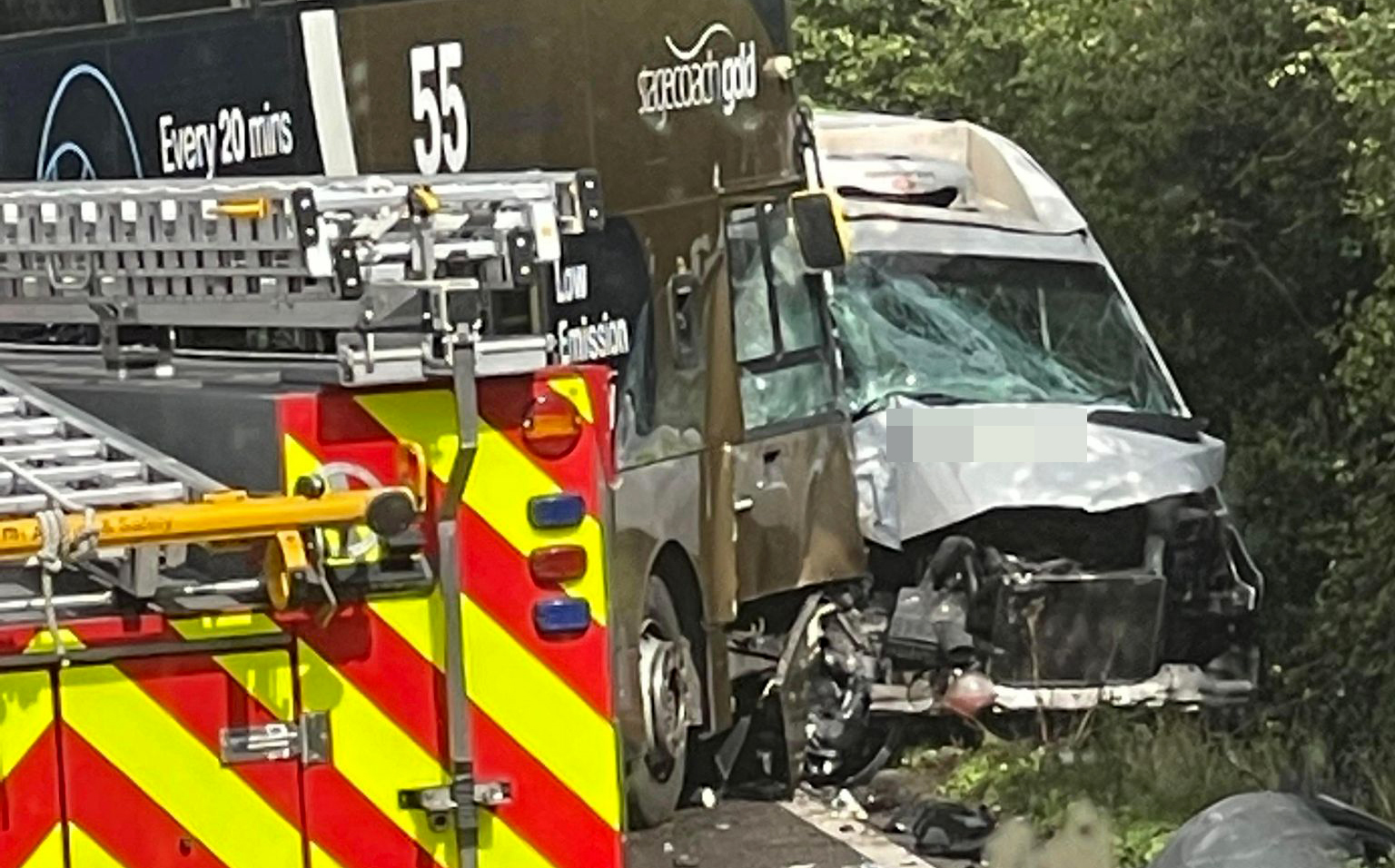 14 people injured as Stagecoach bus involved in crash on A420 near Swindon