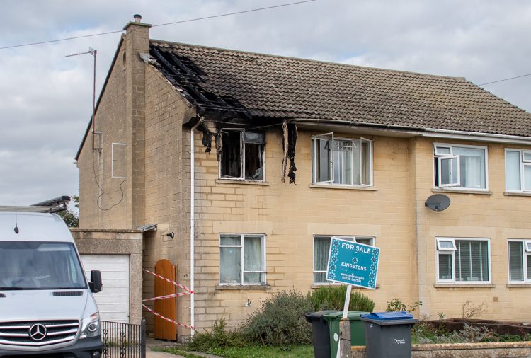 Casualty treated after five fire crews called to house fire in Bradford ...