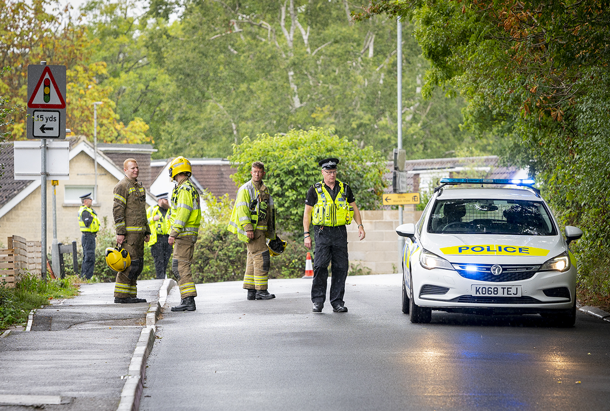 Police closed Chippenham road after firefighters called to 'major' gas leak