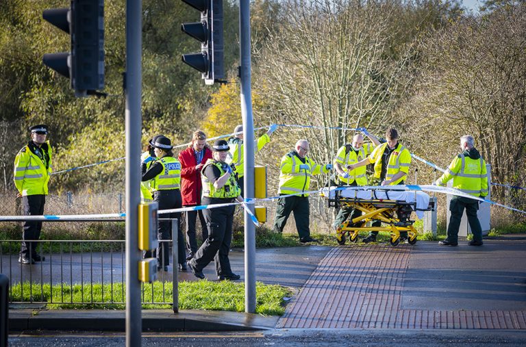 Schoolboy airlifted to hospital in critical condition after Swindon hit ...