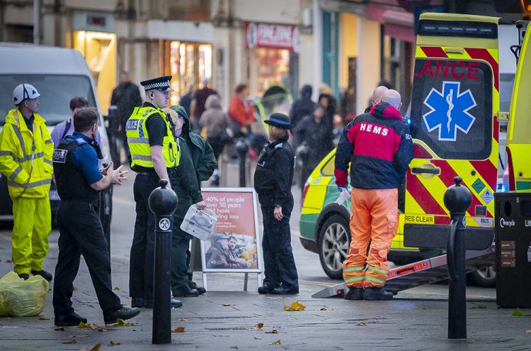 Critically ill man rushed to hospital after incident in Chippenham town ...