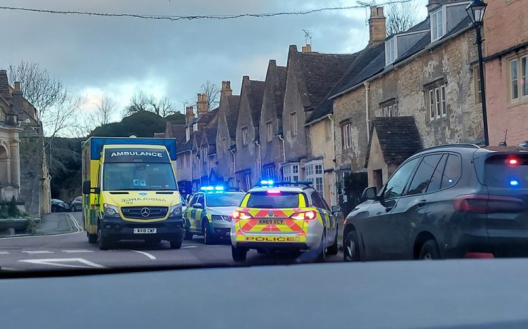 Serious incident in Corsham town centre sees air ambulance tasked