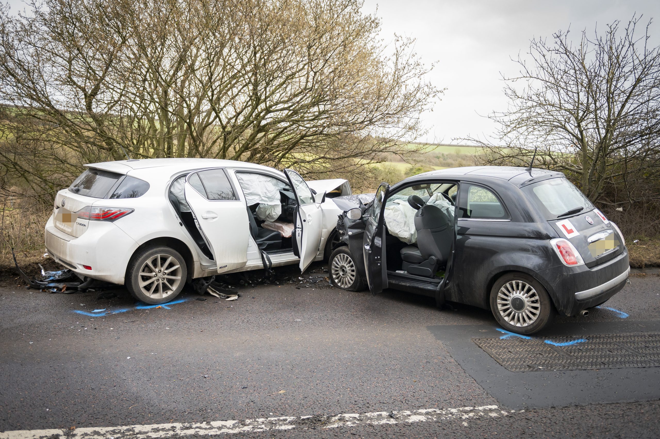 Three Rushed To Hospital After Head On Collision Near Marlborough