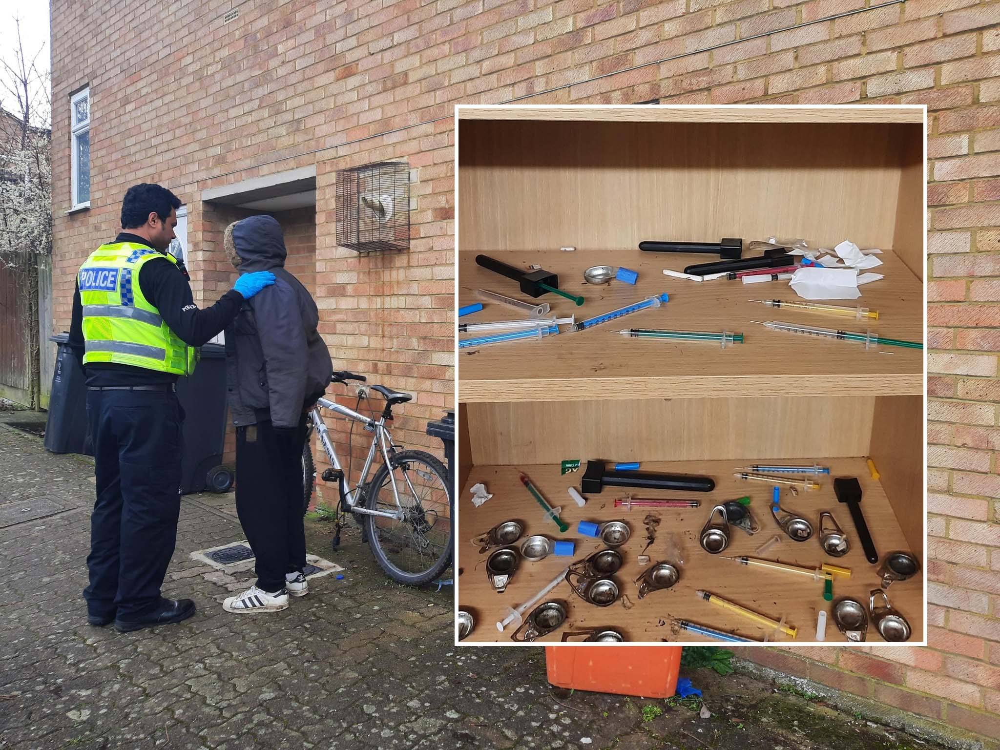 Drug dealing concerns spark police raid in Swindon as arrest made