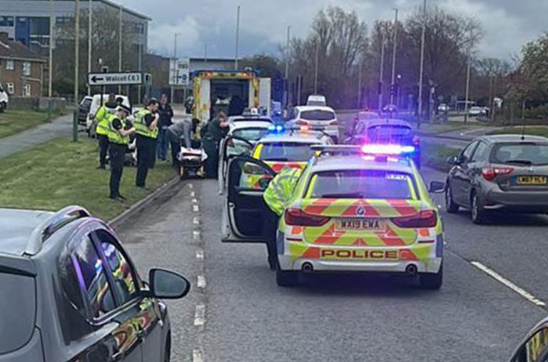 Traffic delays on busy Swindon route after learner car involved in crash