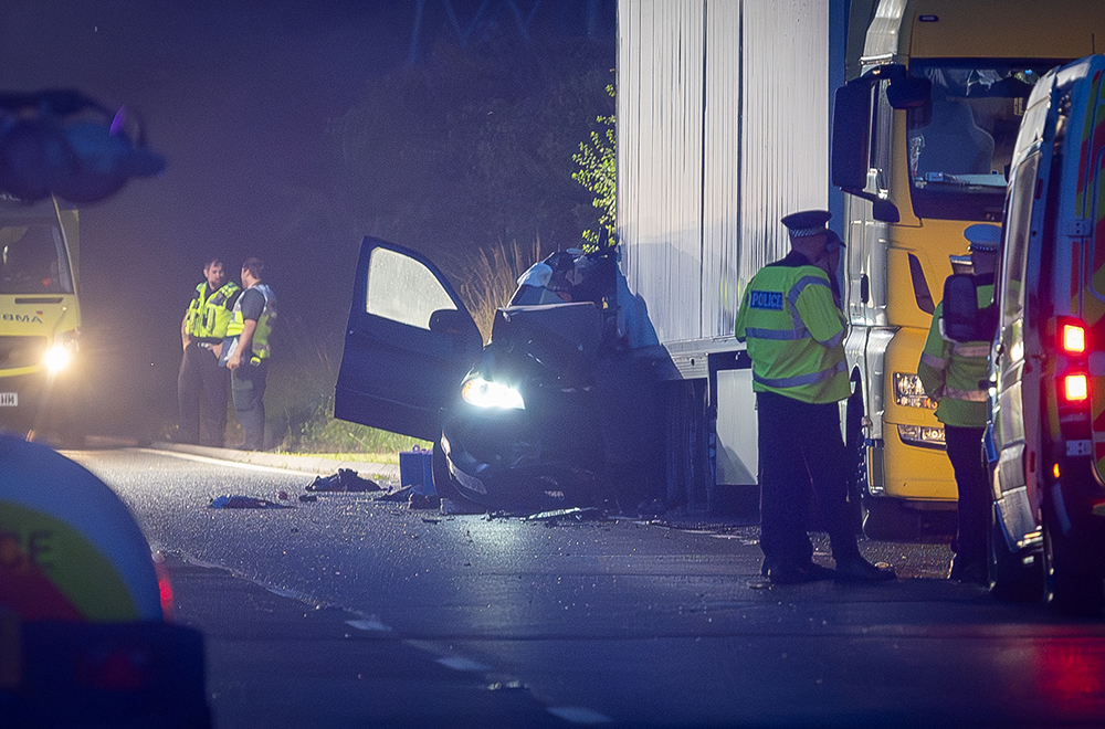 A303 crash: Boy, 11, dies and others injured as car veers into parked lorry