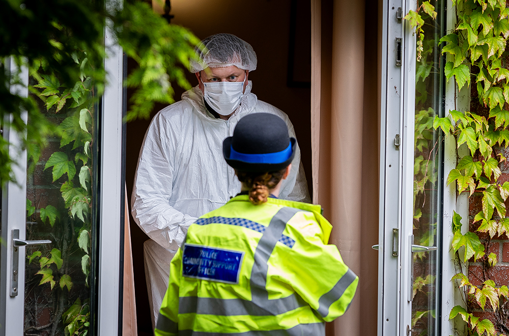 Woman airlifted after dead body found in Market Lavington home