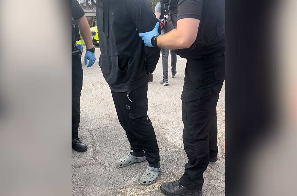 Man sporting Crocs arrested after morning pursuit in Swindon