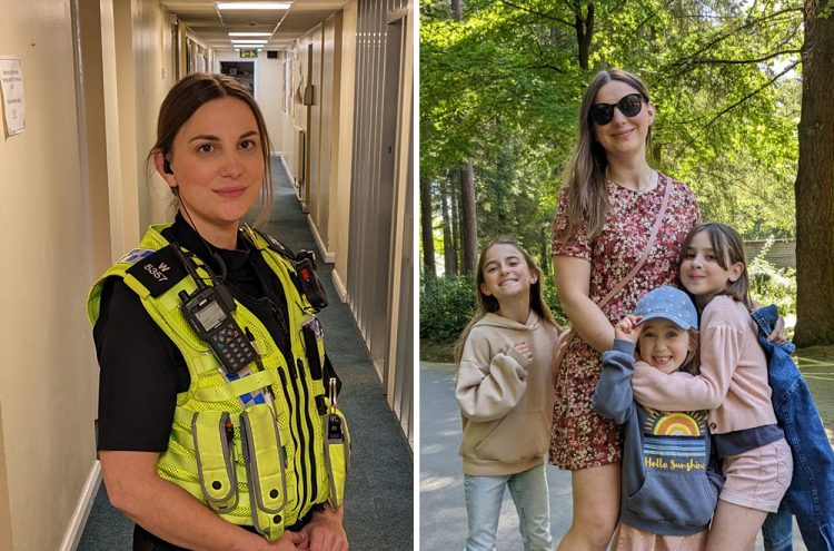 Woman joined police after officer's unkind response to her mother's suicide