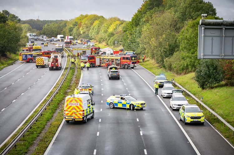 M4 fatal crash: Motorway remains closed eastbound nearly 24 hours on