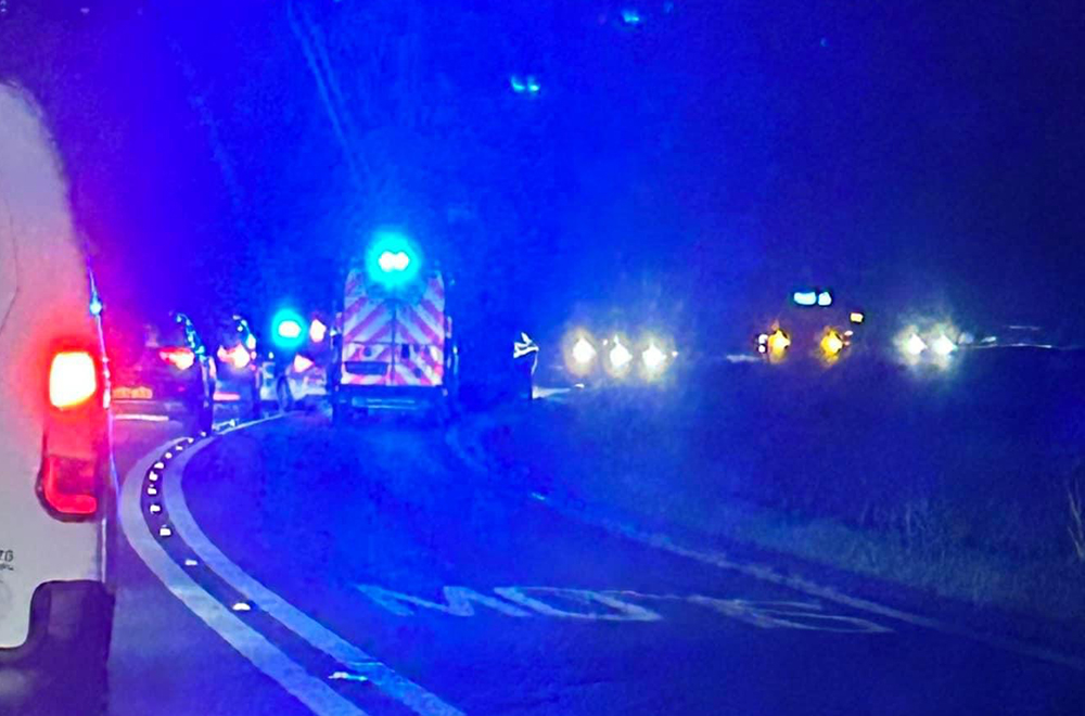 A420 closed after 'significant' crash as 999 crews flock to scene