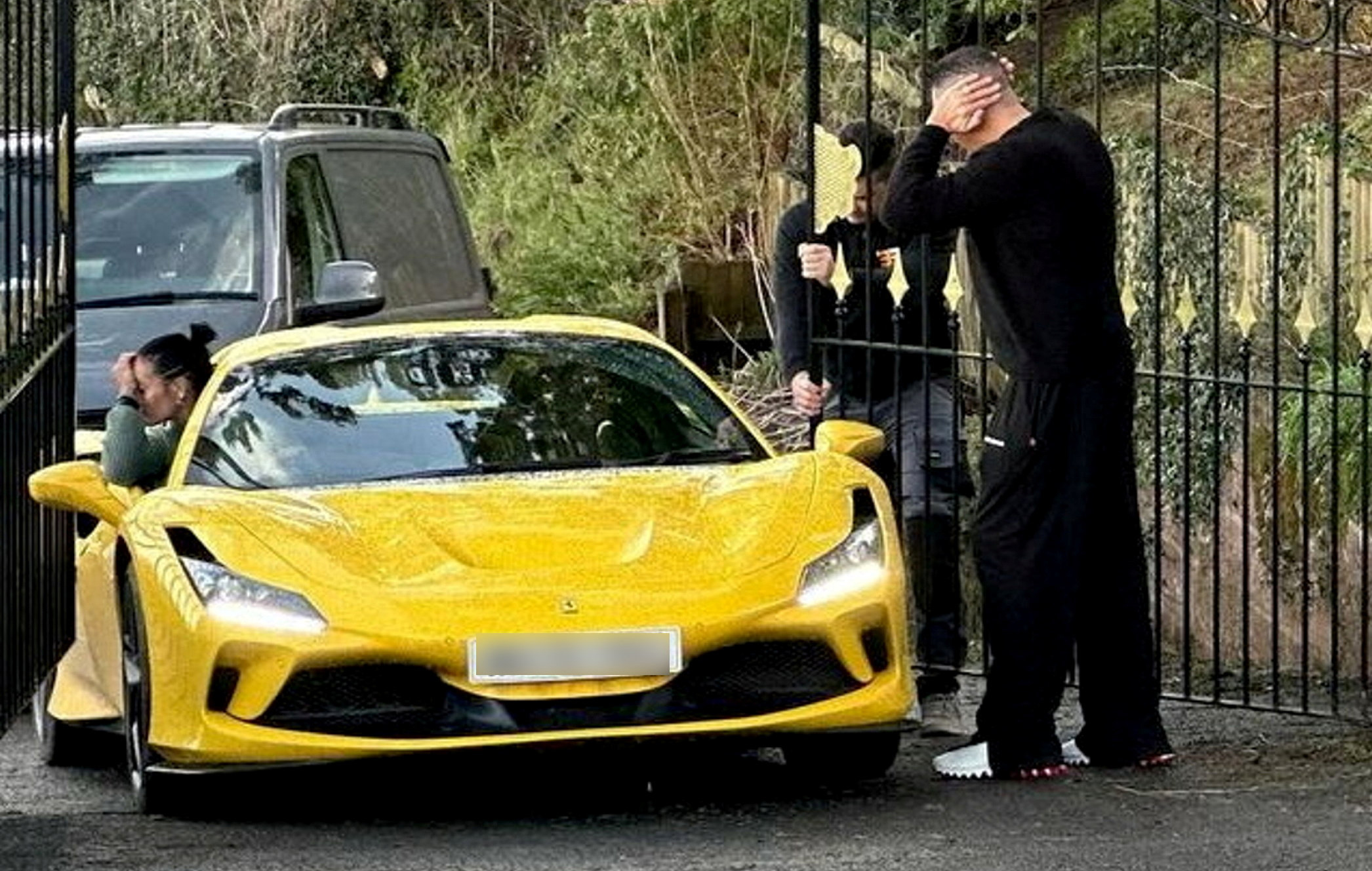 Multimillionaire Matt Fiddes' wife trapped in new supercar for hours