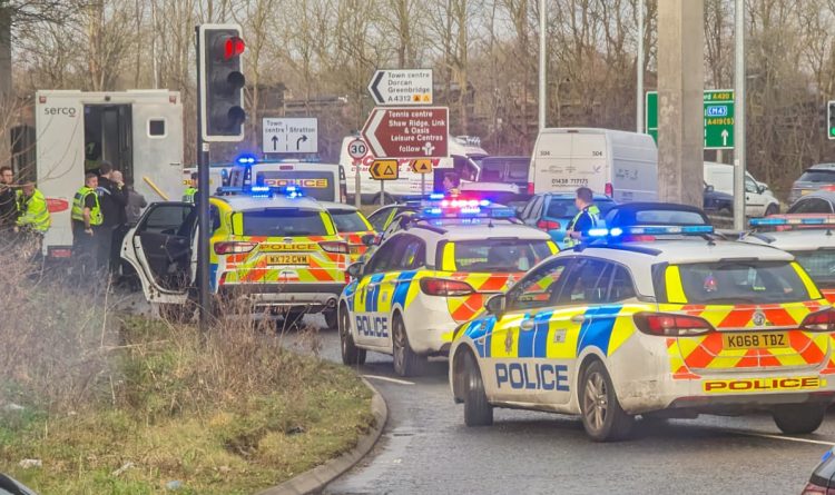 Prisoner attempts to escape from prison van as officers attacked
