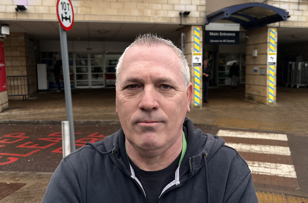 Royal United Hospital: Swindon man recounts 'dramatic' incident