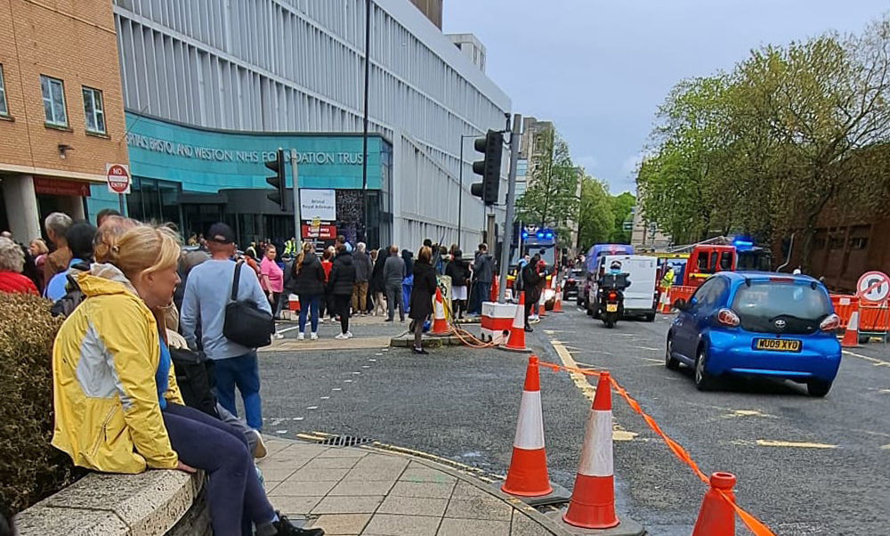 Bristol hospital evacuated as 999 crews attend 'critical incident'
