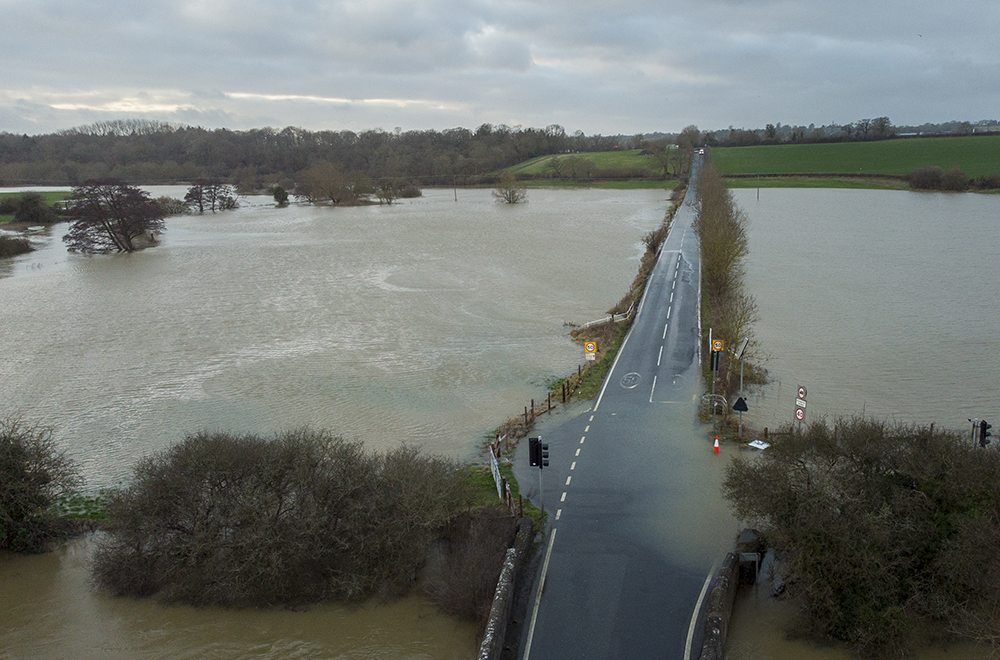 Six Wiltshire roads closed due to flooding during weather warning